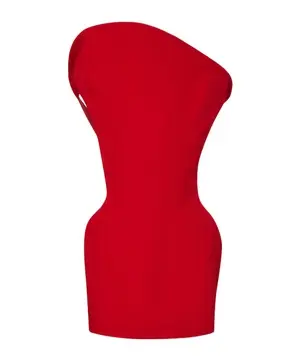 Magda Butrym Sleeveless Dress - Red