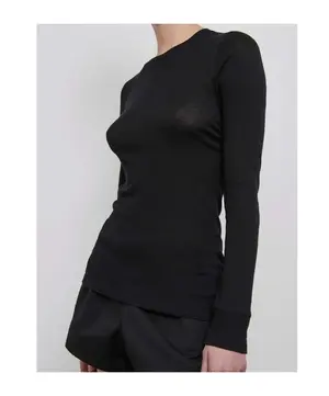 Wardrobe.NYC Slim Fit Long Sleeve T-shirt