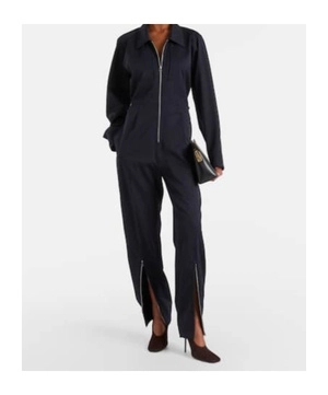 Victoria Beckham Wool-blend Jumpsuit