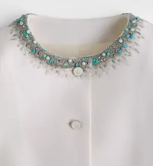Dior Embroidered Cropped Jacket