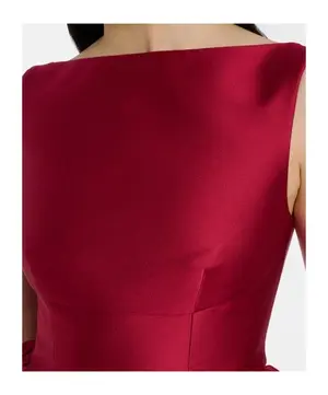 Roland Mouret Peplum Taffeta Top