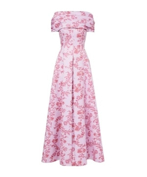 EMILIA WICKSTEAD Mara Floral Gown - Pink