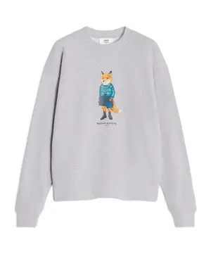 Maison Kitsuné Dressed Fox Print Sweatshirt
