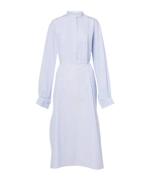 JIL SANDER Cotton Shirt Dress - White