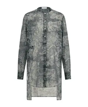 Dior Dioriviera Long Blouse - Gray