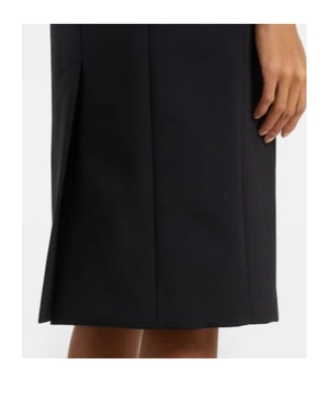 Oscar De La Renta Draped Cocktail Dress
