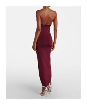 Galvan Halterneck Midi Dress