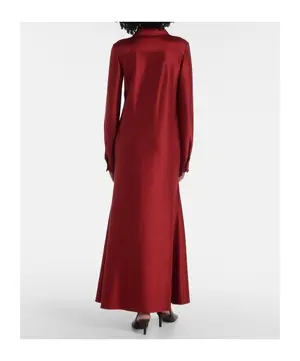 JIL SANDER Satin Shirt Dress