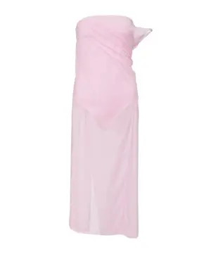 COURREGES Draped Dress - Pink