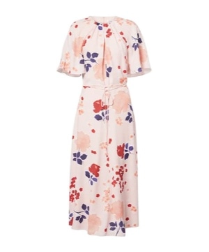 Erdem Floral Shirt Dress - Pink