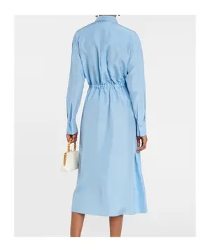 Dorothee Schumacher Long-sleeved Midi Dress With Elasticated Waist