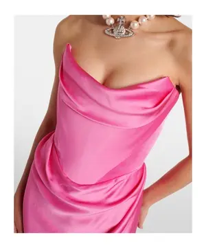 VIVIENNE WESTWOOD Galaxyno Strapless Corset Gown