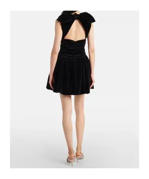 PATOU Pleated Mini Dress