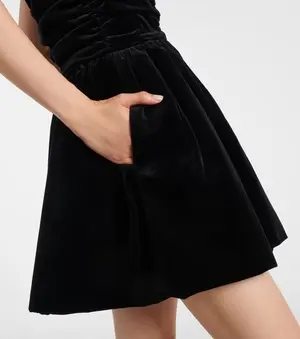 PATOU Pleated Mini Dress