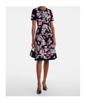Carolina Herrera Floral Minidress