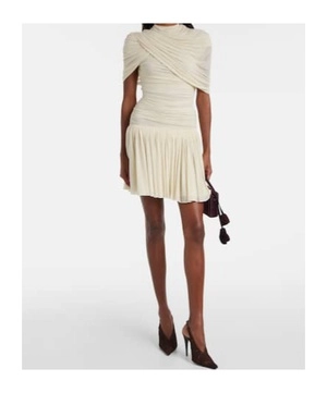 Magda Butrym Pleated Mini Dress