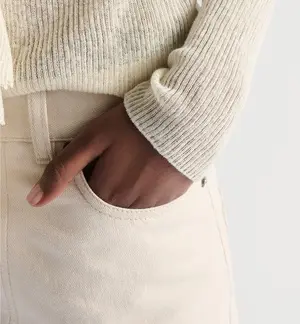 Dior Cardigan With Removable Ruched Collar