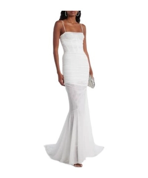 Blumarine Draped Gown
