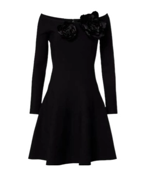 Oscar De La Renta Applique Cocktail Dresses