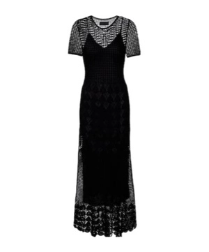 NILI LOTAN Midi Dress - Black