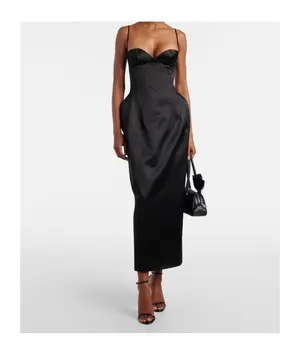 Magda Butrym Silk Midi Dress