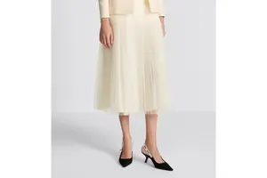 Dior Mid-length Pleated Skirt - No