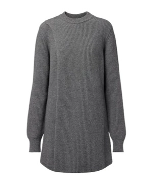 JIL SANDER Ribbed-knit Wool Sweater - Black