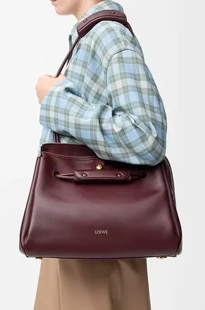 Loewe Lettering Shoulder Bag