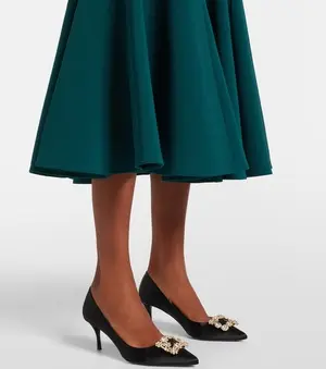Carolina Herrera Crêpe Cocktail Dress