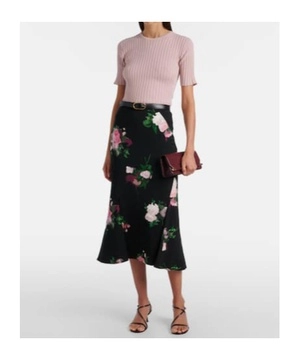 Erdem Floral Midi Skirt
