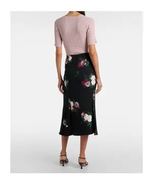 Erdem Floral Midi Skirt