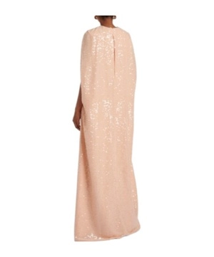 Erdem Sequined Chiffon Gown