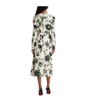 Erdem Draped Midi Dress