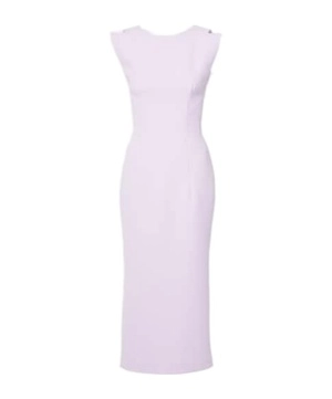 Maticevski Sleeveless Open-back Cocktail Dress