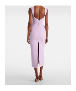 Maticevski Sleeveless Open-back Cocktail Dress