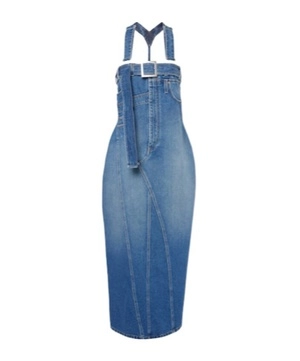 JEAN PAUL GAULTIER Denim Maxi Dress - Blue