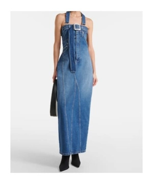 JEAN PAUL GAULTIER Denim Maxi Dress