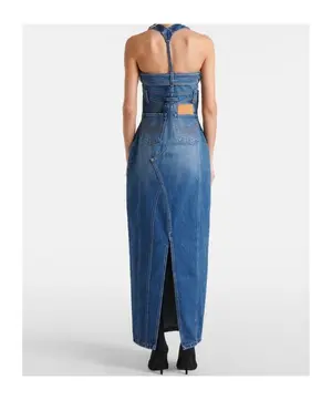 JEAN PAUL GAULTIER Denim Maxi Dress
