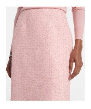 Carolina Herrera Tweed Pencil Skirt