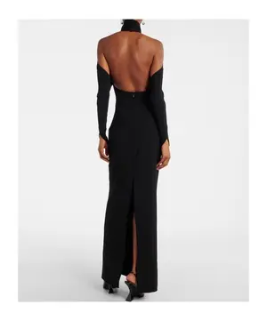 COURREGES Circle Open-back Gown