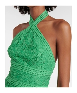 Elie Saab Halterneck Midi Dress