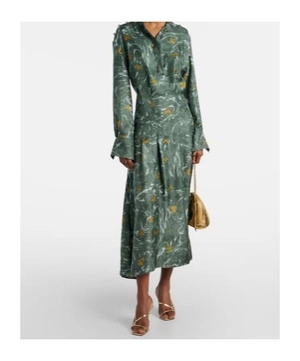 Altuzarra Felicia Studded Silk Maxi Dress