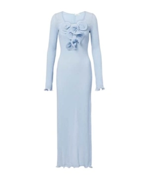 Magda Butrym Floral Dress - Blue