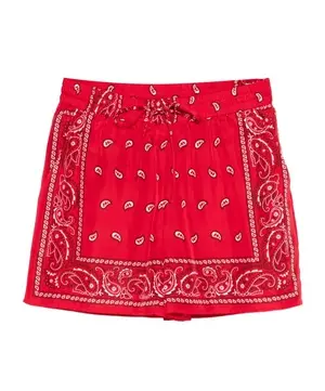 P.a.r.o.s.h Silk Shorts - Red