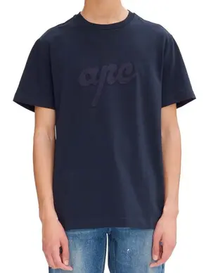 A.p.c. Lenny Logo Embroidered T-shirt