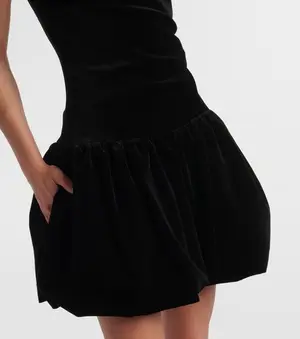 PATOU One-shoulder Mini Dress