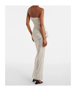 Magda Butrym Floral Applique Dress