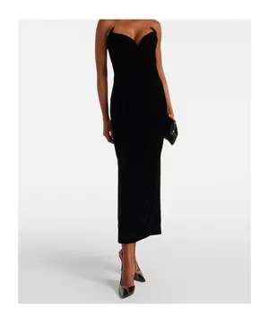 MUGLER Sweetheart Sleeveless Dress