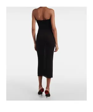 Magda Butrym Satin Midi Dress
