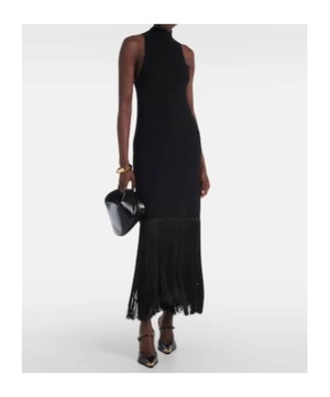 Altuzarra Cash Fringed Maxi Dress